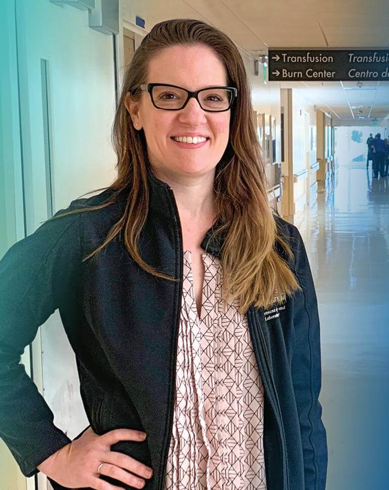 Alumna overcomes odds to 'dream big' - Sarah Barnhard '05 - Grand ...